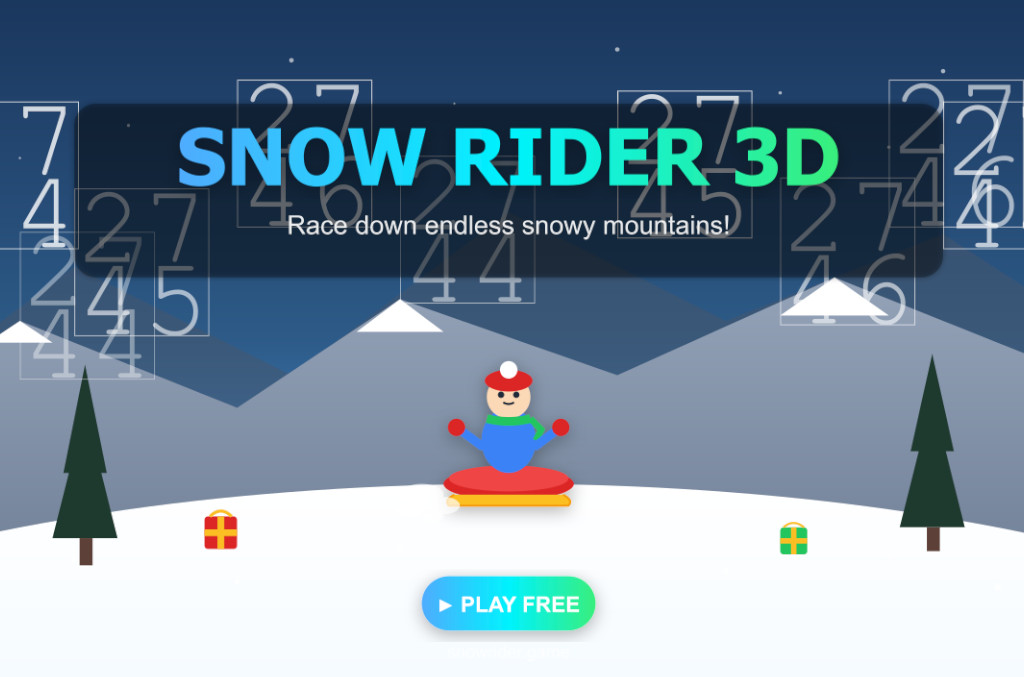 Snow Rider 3D - Play Online Unblocked & Free